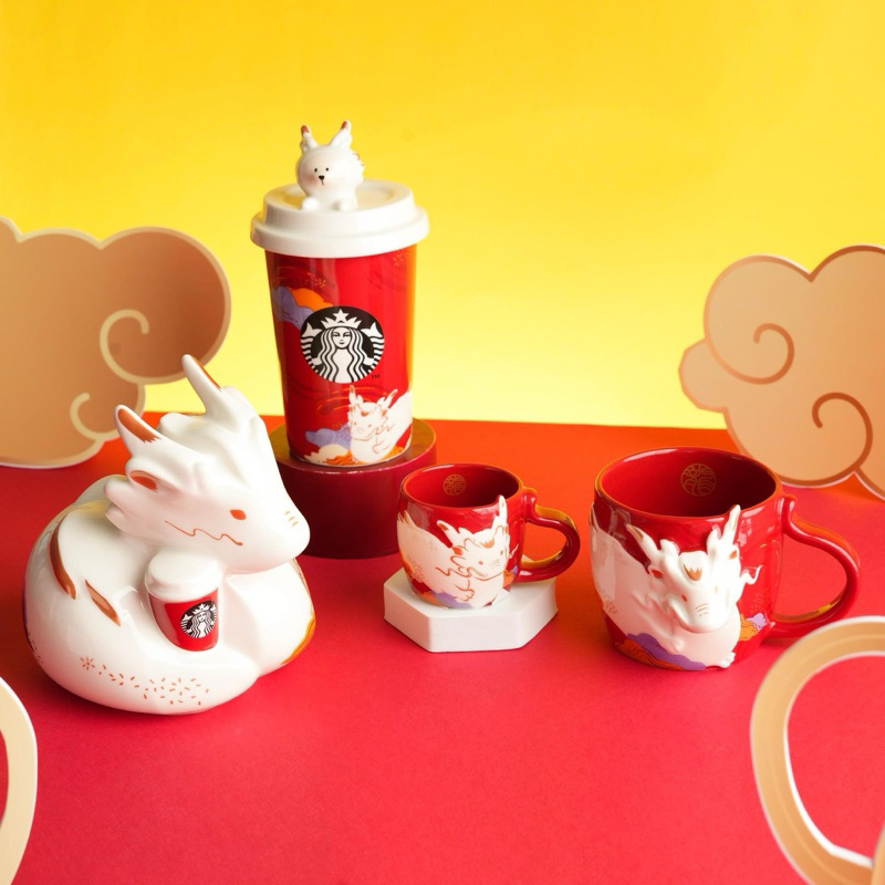 [Chính hãng] Cốc Mug BST Starbucks Vietnam Year Of The Dragon 2024 ...