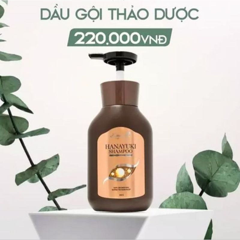(Chính hãng) Dầu gội thảo dược Hanayuki Shampoo chai 300g | Shopee Việt Nam