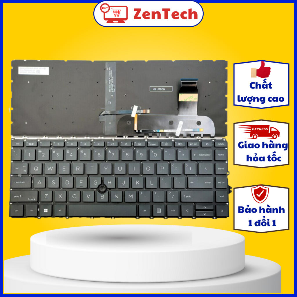 Bàn Phím Máy Tính Laptop HP Elitebook 740 G5 G6, 745 G5, 745 G6, 840 G5 G6, 845 G5 G6, 846 G5 G6 ...