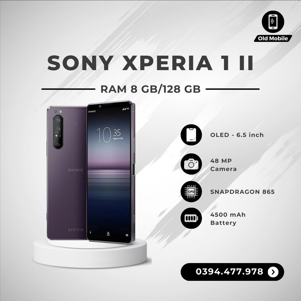Điện Thoại Sony X1 Mark 2 - Máy Đẹp 98% - Full Chức Năng - Camera Sắc ...