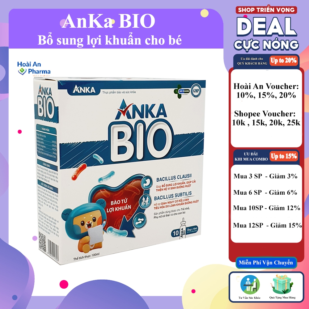 Anka BIO - Bổ sung lợi khuẩn, giúp cải thiện hệ vi sinh đường ruột ...