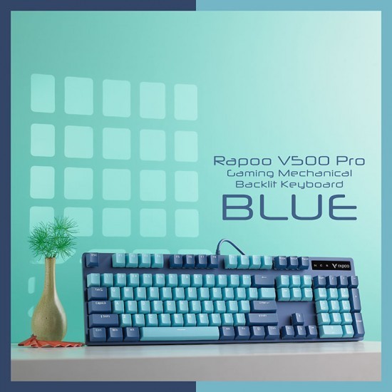 Bàn Phím Cơ RAPOO V500 Pro fullsize 104 phím | Shopee Việt Nam