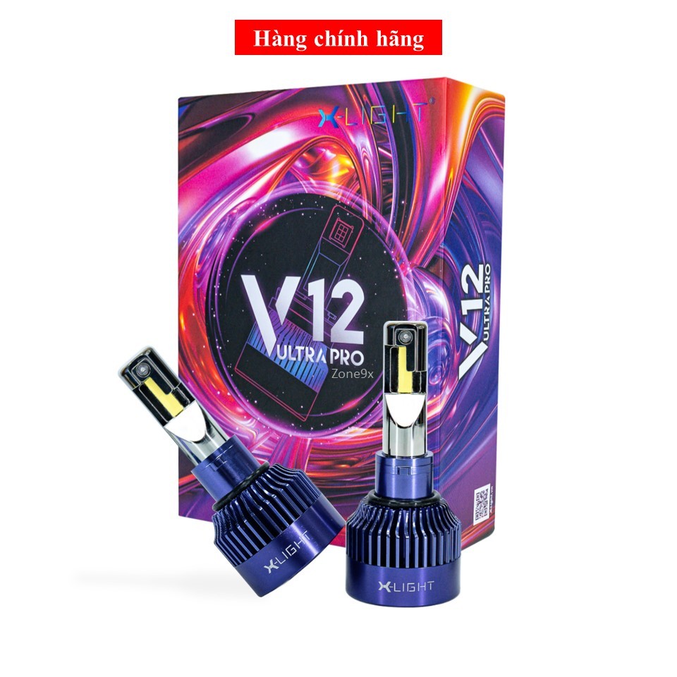 Đèn Led pha V12 Ultra cho oto-xe máy đủ chân H4/H1/H79005/9006/9012/H11/H15 | Shopee Việt Nam