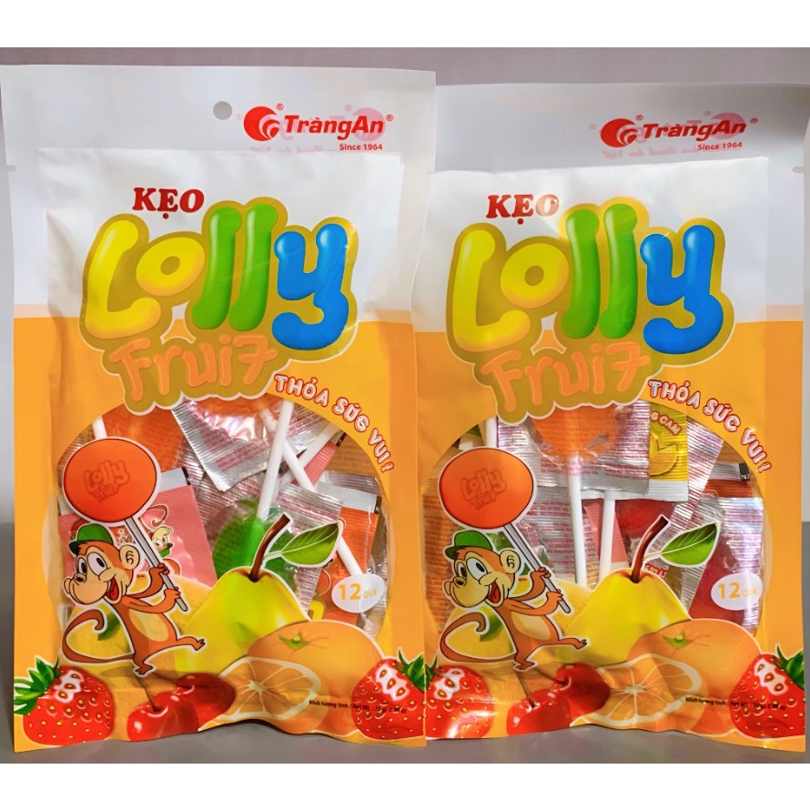 Kẹo Mút Lolly Fruit Tràng An Gói 12 Que | Shopee Việt Nam
