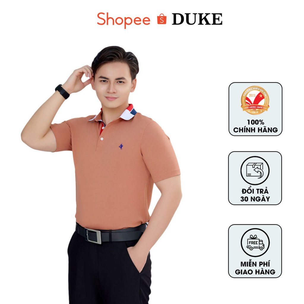 Áo Polo Nam DUKE CoolPES Siêu mát, Chống nhăn, Nhanh khô | Shopee Việt Nam