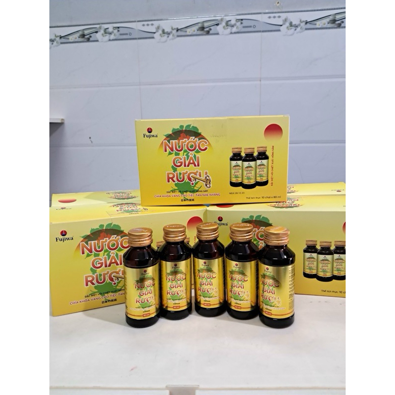 Combo 3chai nước giải rượu (80ml/chai) | Shopee Việt Nam