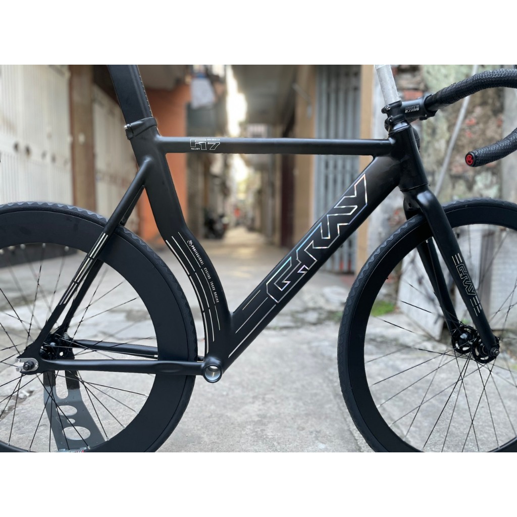 Khung Fixed Gear Gray F17 Càng Carbon | Shopee Việt Nam