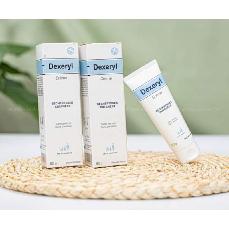 Kem nẻ dưỡng ẩm Dexeryl Creme, Pháp 50g và Glycerol 250g hỗ trợ da nứt ...