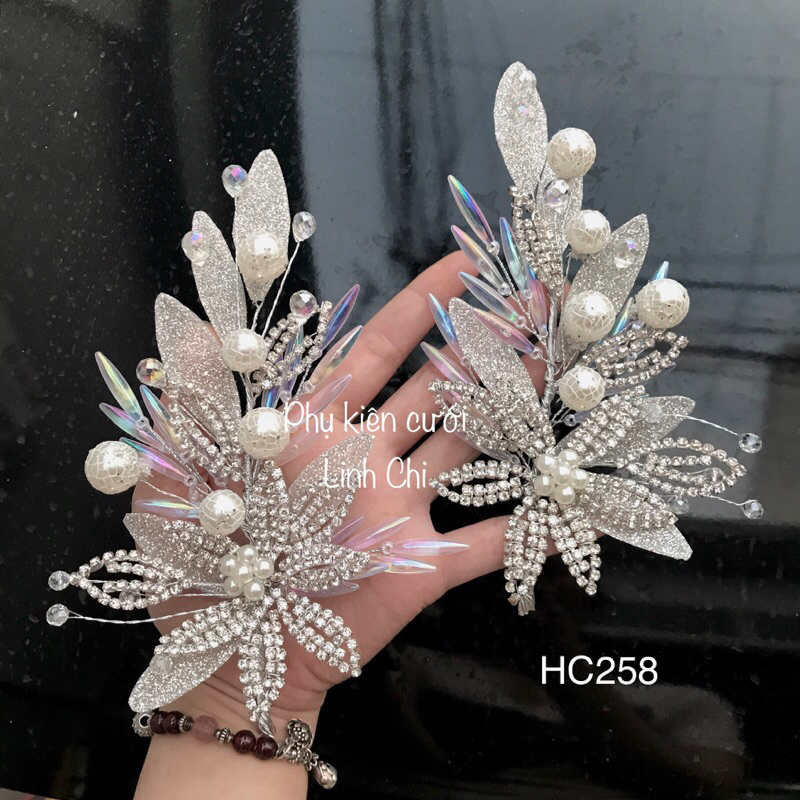 hoa cài tóc cô dâu. mẫu cài [MỚI NHẤT] cho cô dâu | Shopee Việt Nam