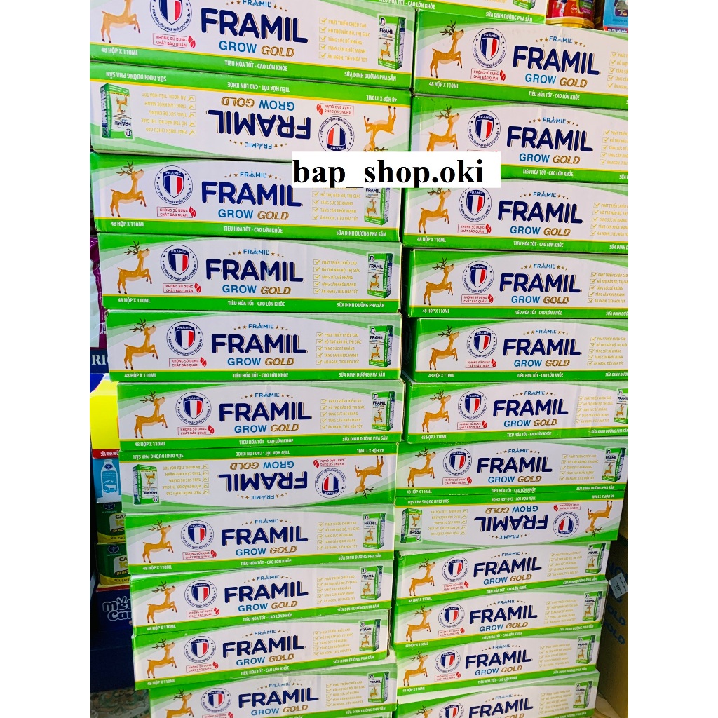 Sữa bột pha sẵn FRAMIL Grow Gold - FRANCI 110ml (48 hộp/thùng) | Shopee ...
