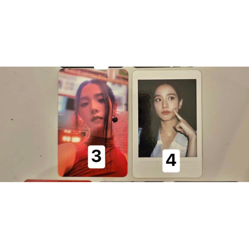 [HÀNG CÓ SẴN] [OFFICIAL] BỘ SƯU TẬP THẺ BÀI CARD BO GÓC BLACKPINK JISOO ...