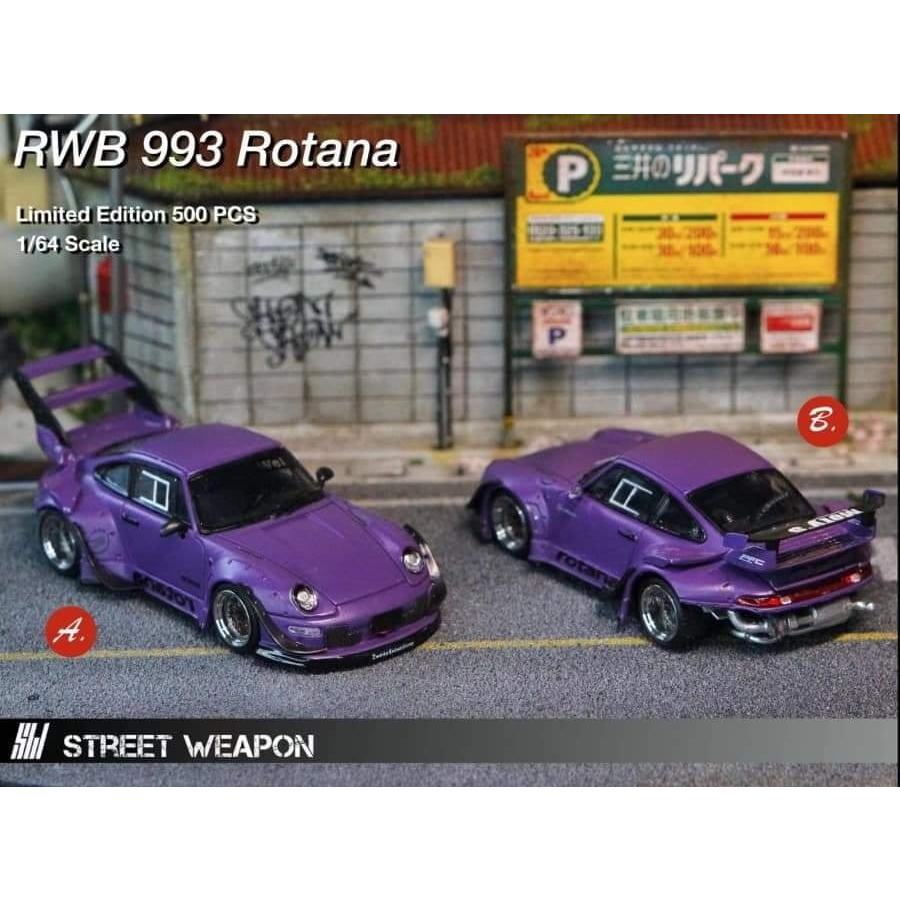 MÔ HÌNH 1:64 STREET WEAPON - RWB 993 Rotana | Shopee Việt Nam
