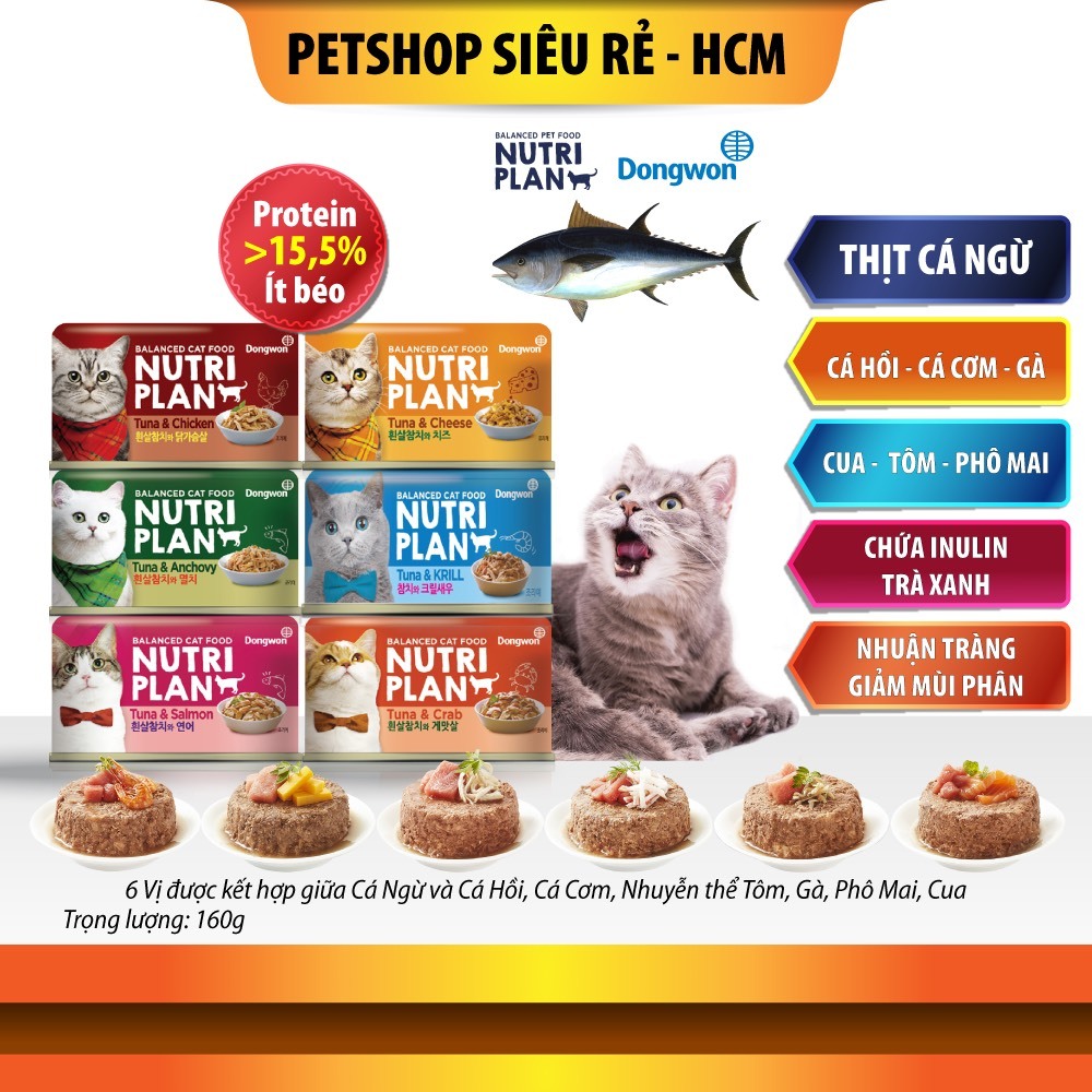 Pate cho mèo Nutri Plan/nutriplan 160gr | Shopee Việt Nam