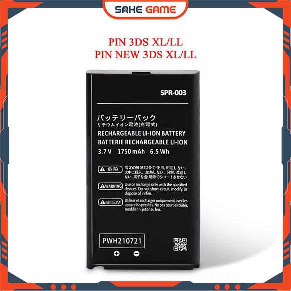 Pin máy chơi game Nintendo 3DS XL LL Pin Nintendo New 3DS XL LL Pin 3DS ...