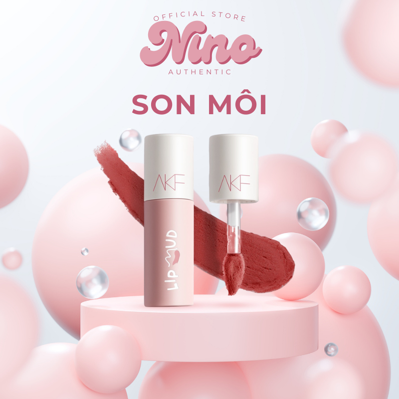 Son Kem Lì AKF Lip Mud Lâu Trôi, Không Lem, Không Phai Màu Đa Dạng 180W ...