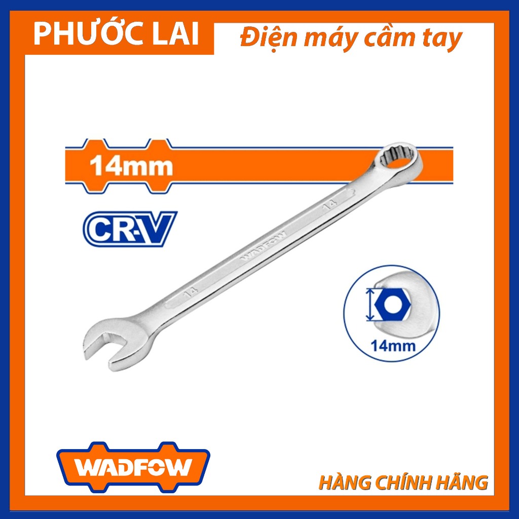 Cờ lê vòng miệng 14mm (Chính Hãng) WADFOW WSA1114 (Phước Lai PLC) | Shopee Việt Nam