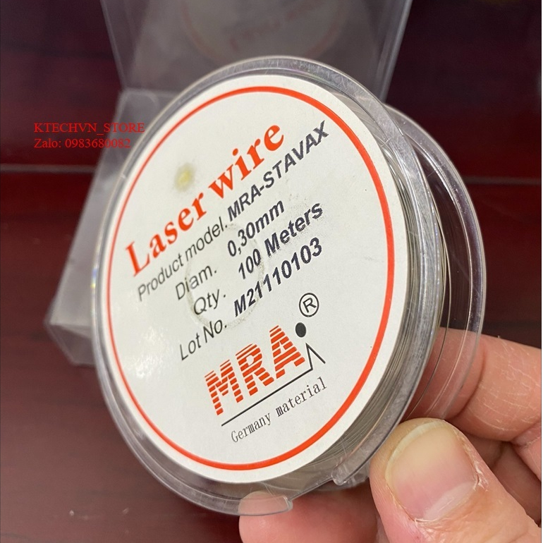 Dây hàn Laser STAVAX 0.3mm*100m Hãng MRA | Shopee Việt Nam