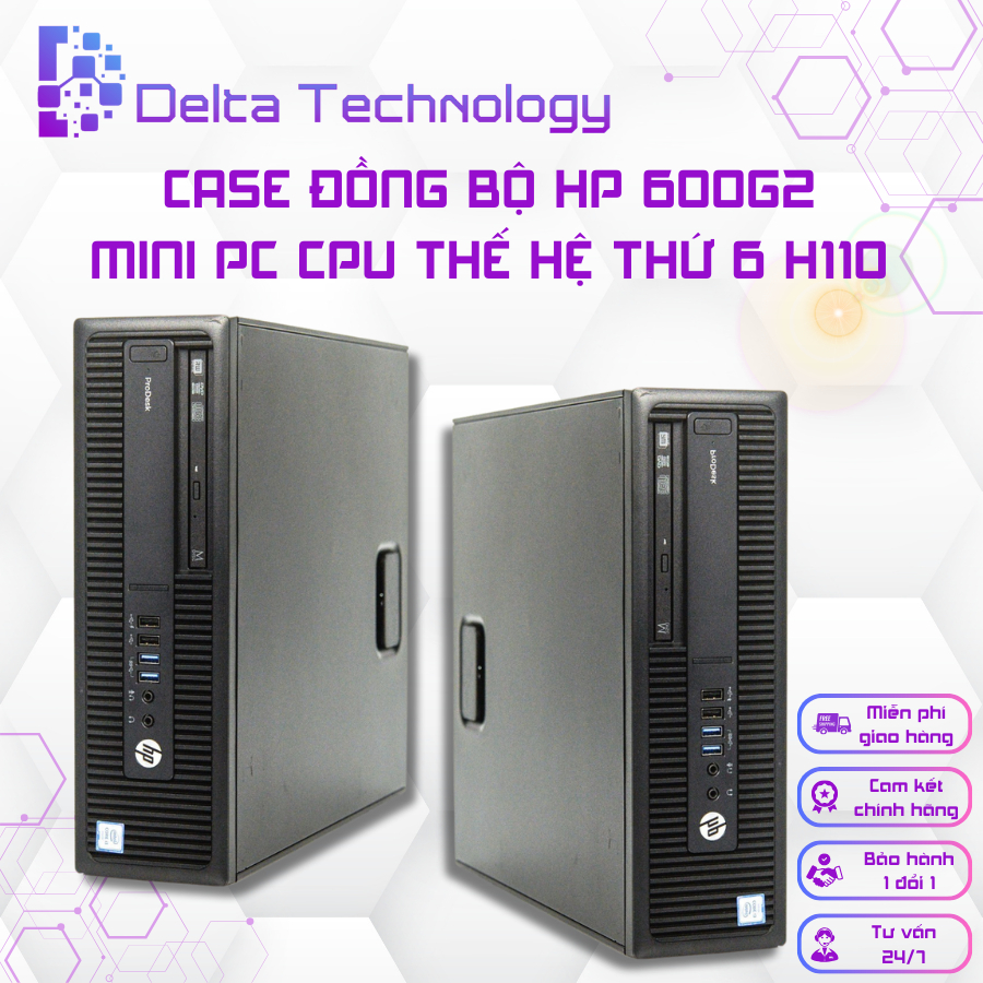 Bộ Máy Tính Case Đồng Bộ HP 600G2 Mini PC CPU Thế Hệ Thứ 6 H110 - Bảo ...