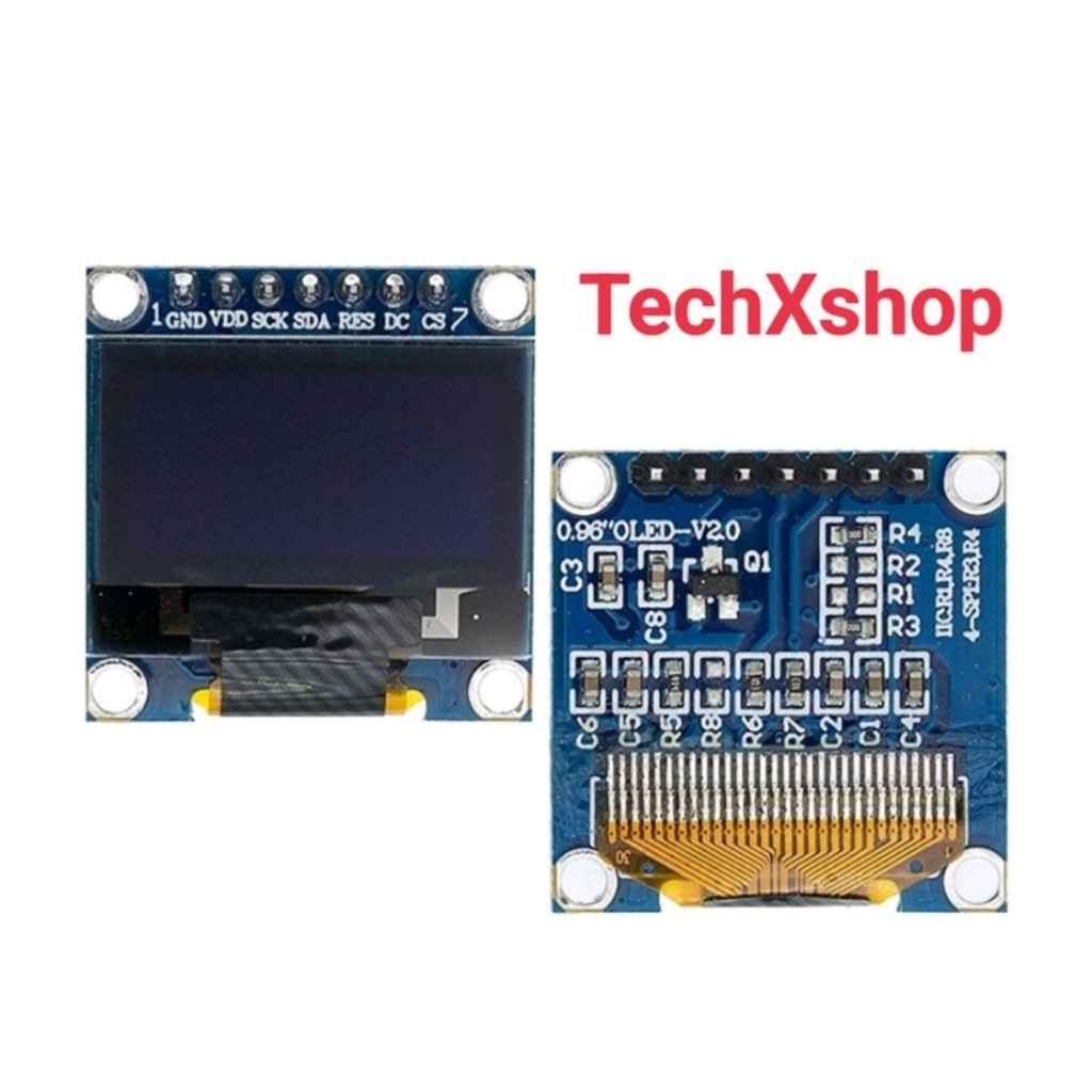 Bảng mạch màn hình LCD OLED SSD1306 12864 0.96 inch IIC SPI 7 chấu cho Arduino | Shopee Việt Nam