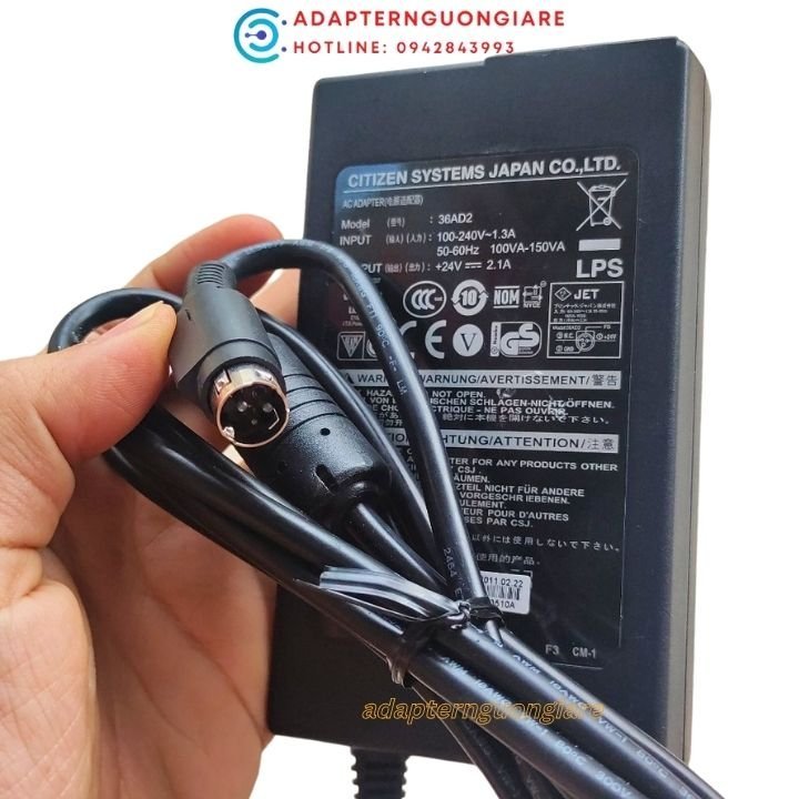 Dây nguồn máy in nhiệt Xprinter XP-Q200 XP-Q200II chính hãng | Shopee ...