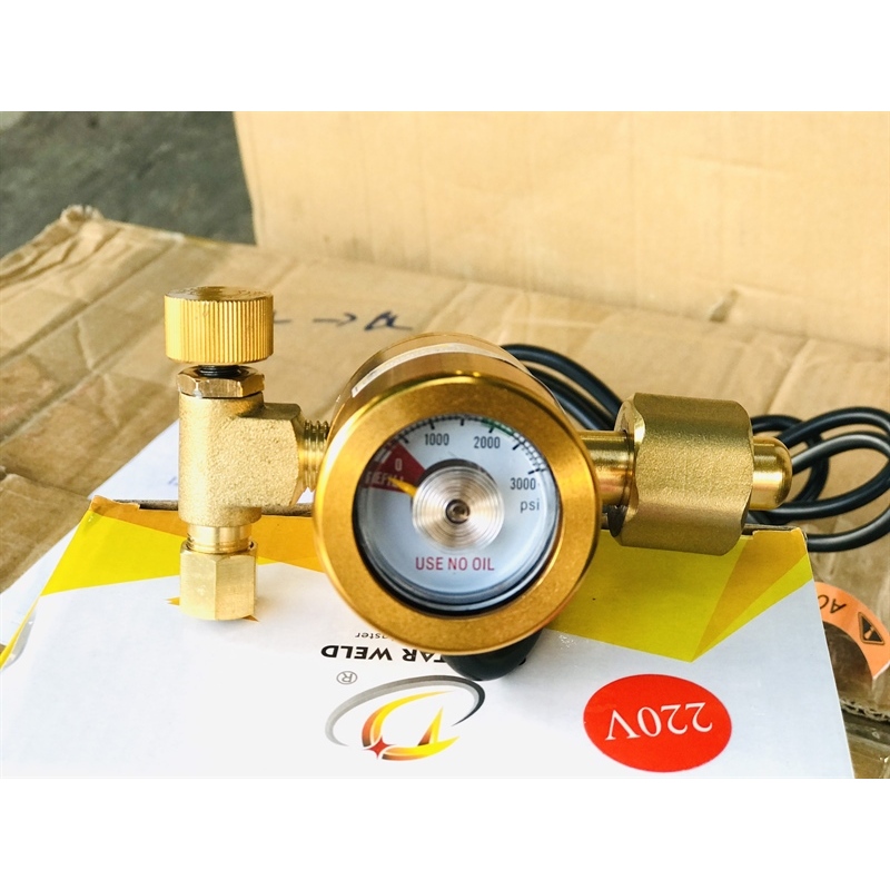 Đồng hồ CO2 220V GET STAR WELD ( ko ống thủy ) tiết kiệm khí (Cái) | Shopee Việt Nam