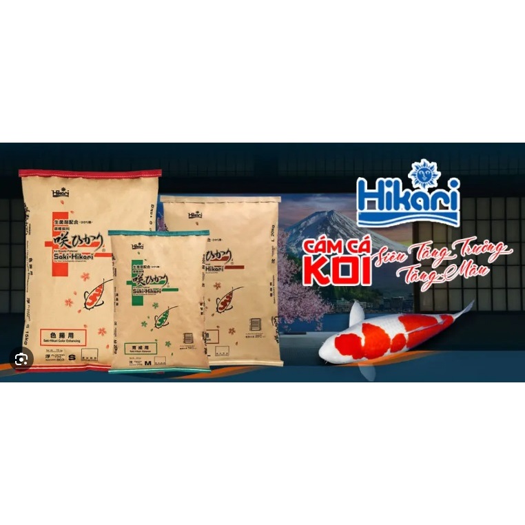 Thức Ăn Cá Koi HIKARI COLOR , BALANCE , GOLD , GROWTH Bao 2KG và 5KG ...