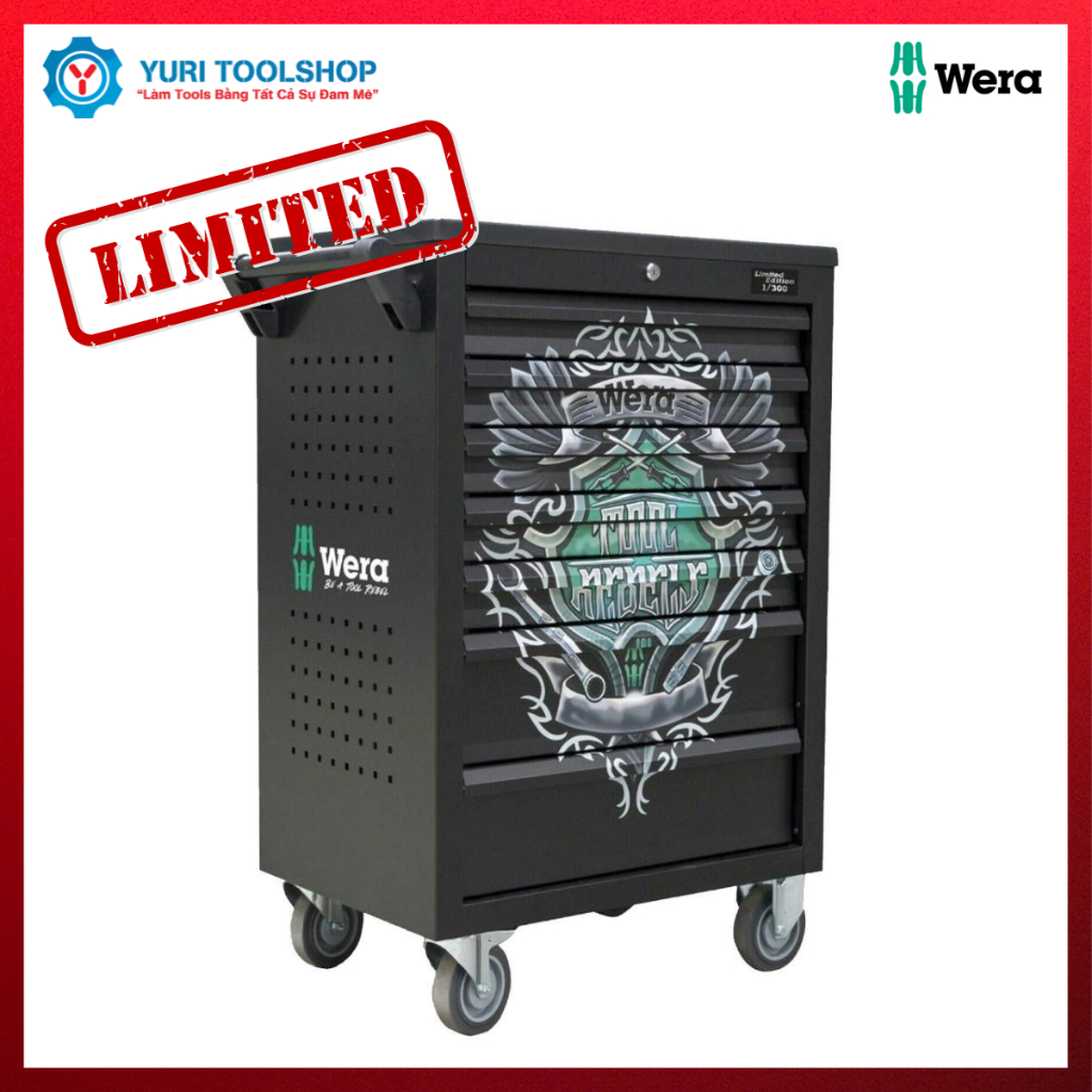 Tủ Dụng Cụ Wera Tool Rebel Workshop Trolley Wera (PHIÊN BẢN GIỚI HẠN ...