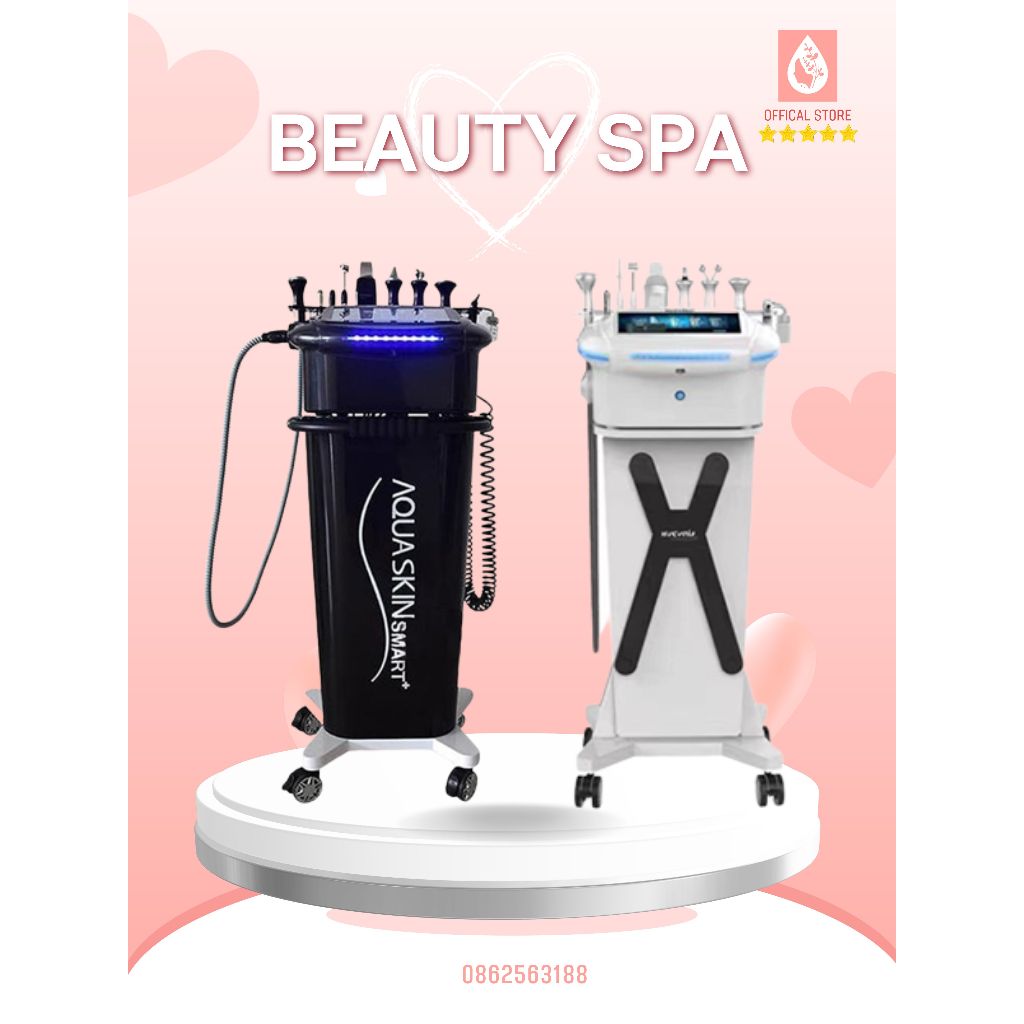 Máy aqua 9in1 | aqua X | máy chăm sóc da 9in1 aqua Skin Smart spa | Shopee Việt Nam