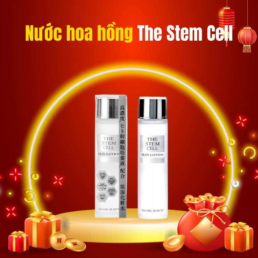 Nước hoa hồng tế bào gốc The Stem Cell Skin Lotion Nhật Bản 120ml ...