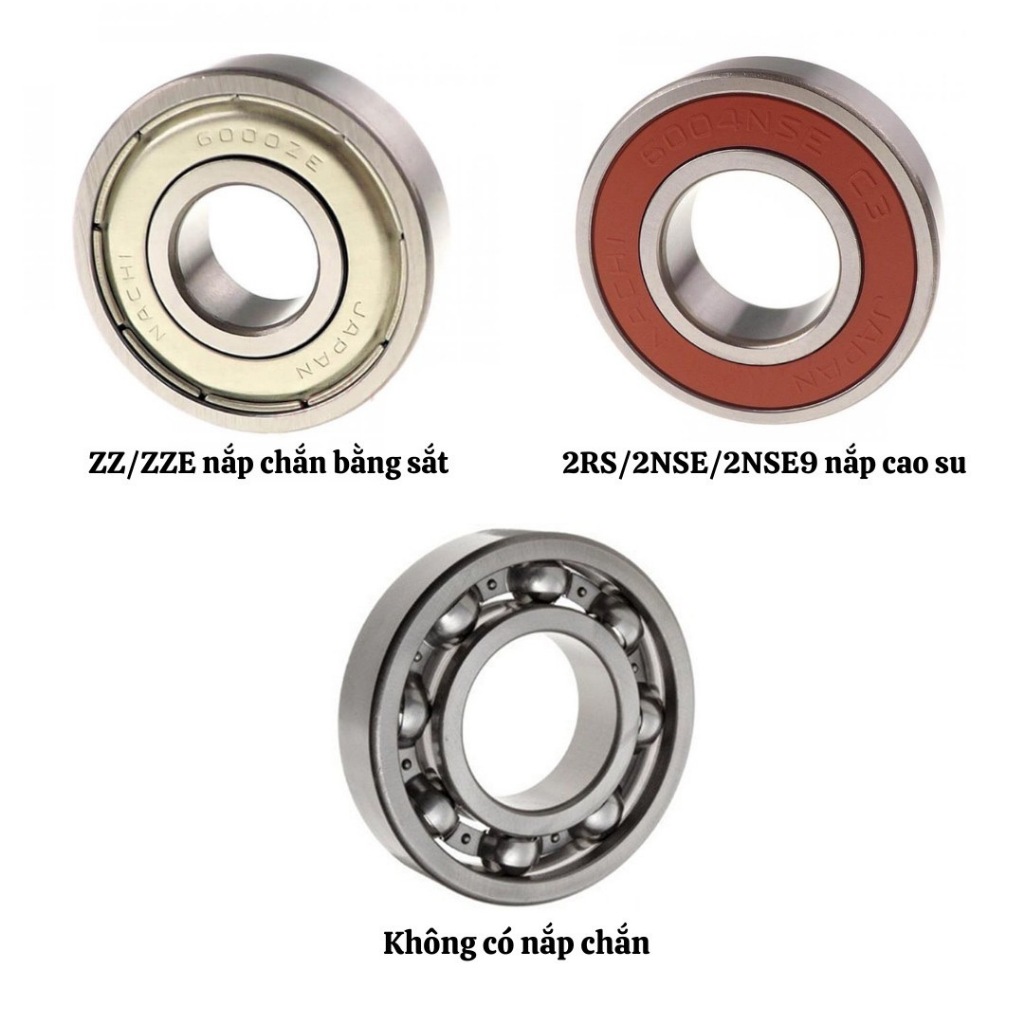 (Bạc đạn) Vòng bi NACHI 6208, 6209, 6210, 6211, 6212, 6213, 6214, 6215 ...
