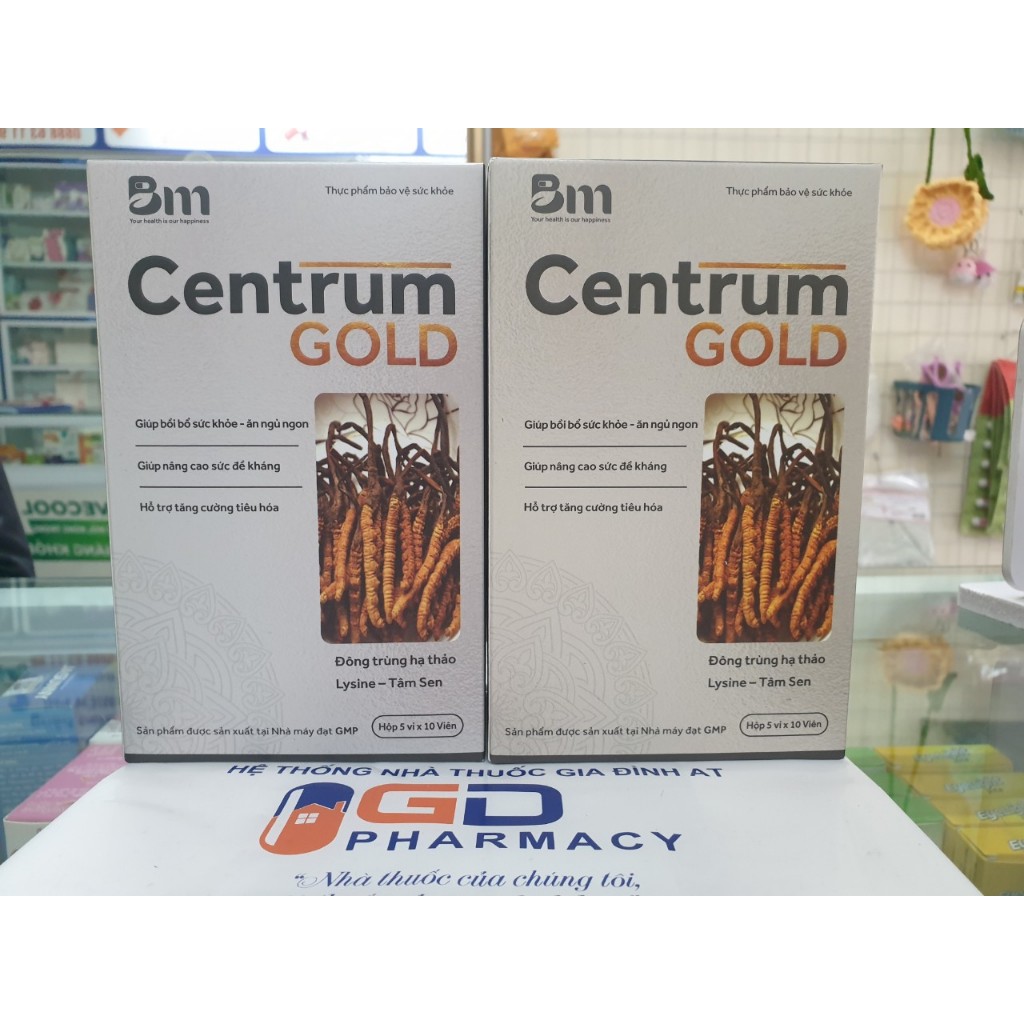 [CHÍNH HÃNG] CENTRUM GOLD BẠCH MAI BỒI BỔ SỨC KHỎE ĂN NGỦ NGON TIÊU HÓA ...