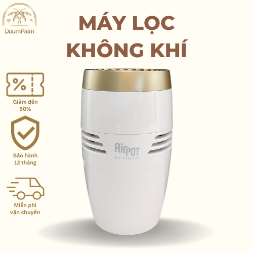 Máy lọc không khí mini AIR POT khử mùi diệt khuẩn lọc không khí tươi ...
