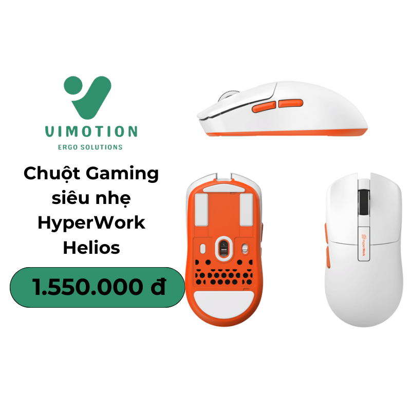 Chuột Gaming siêu nhẹ HyperWork Helios | Shopee Việt Nam