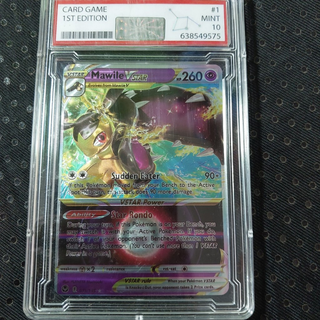 [POKEMON 3D ULTA]Thẻ nhôm Titan Mawile VSTAR 071 195 cay an thit kèm 2 ...