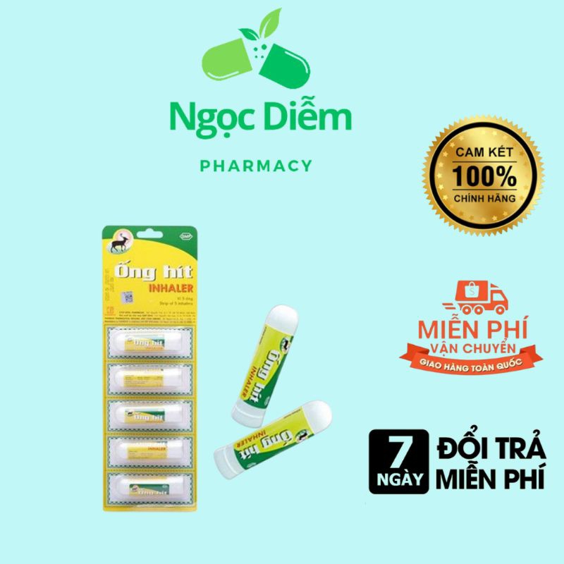 Ống Hít Mũi Inhaler Chính Hãng Pharmedic | Shopee Việt Nam