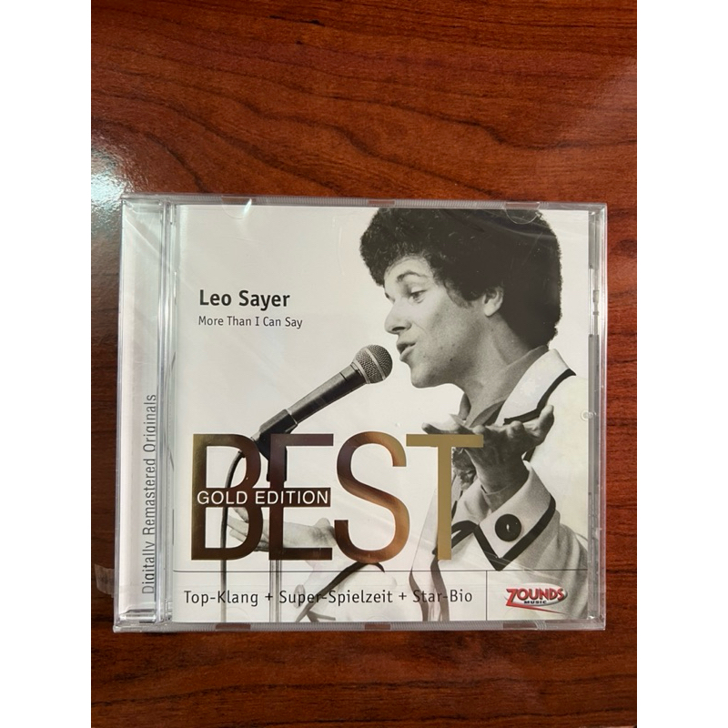 CD NEW SEALED - LEO SAYER - BEST GOLD EDITION - (I Love you) More Than ...