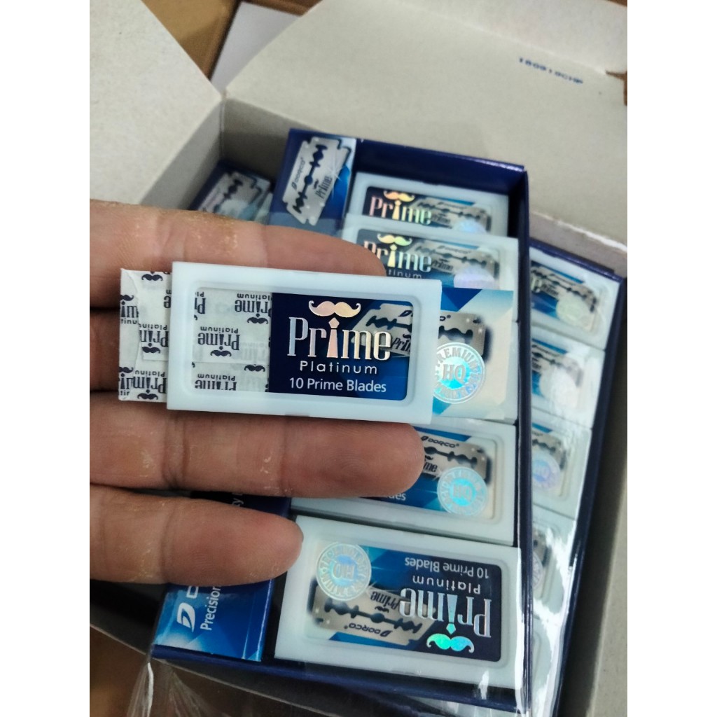 Dao lam cạo mặt dorco prime siêu bén vỹ 100 lưỡi | Shopee Việt Nam