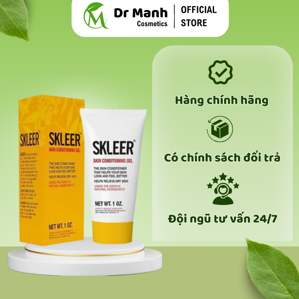 Gel giảm viêm, dưỡng ẩm, phục hồi da SKLEER Natural Skin Restoration ...