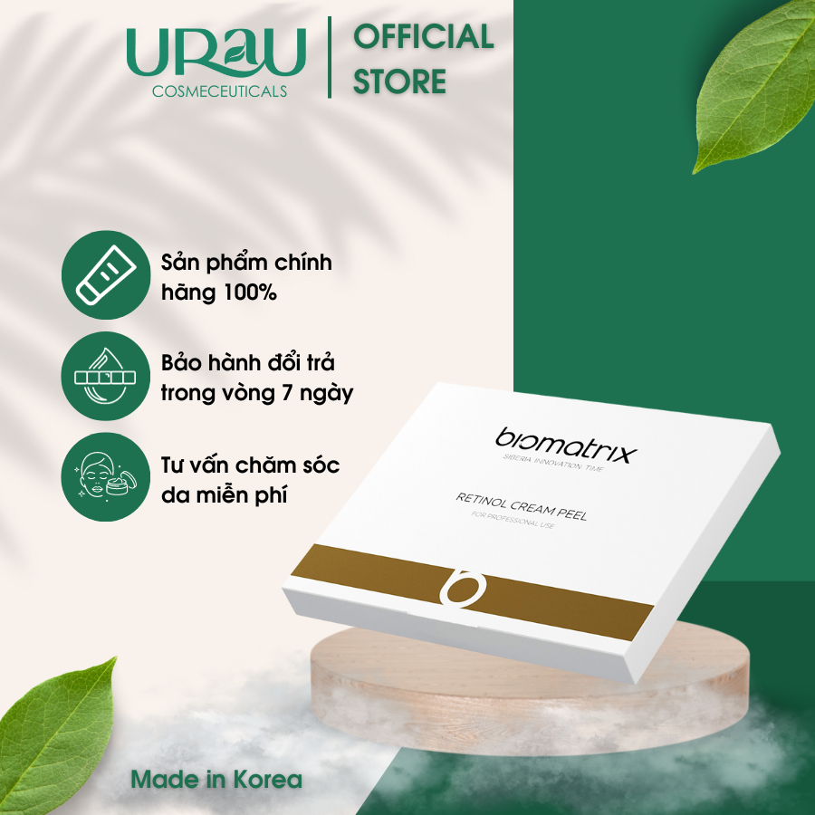 Kem peel da BIOMATRIX RETINOL CREAM hộp 2-10 gói 3ml/gói | Shopee Việt Nam