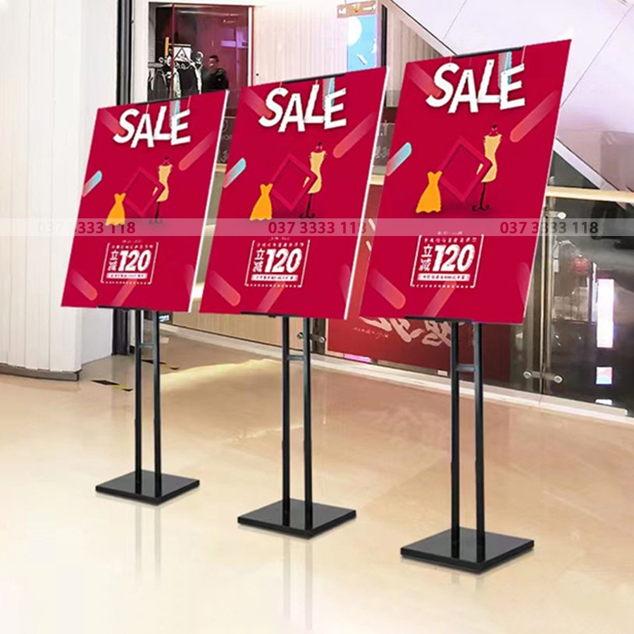 Standee Chữ H, Standee Treo Poster, Kệ Memu Đứng, Bảng Chỉ Dẫn Điều ...