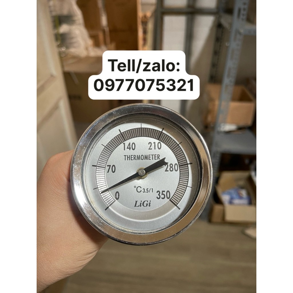 NHIỆT KẾ ĐO NHIỆT ĐỘ BÊ TÔNG ( Nhiệt kế kim loại 250 độ - nhiệt kế kim ...
