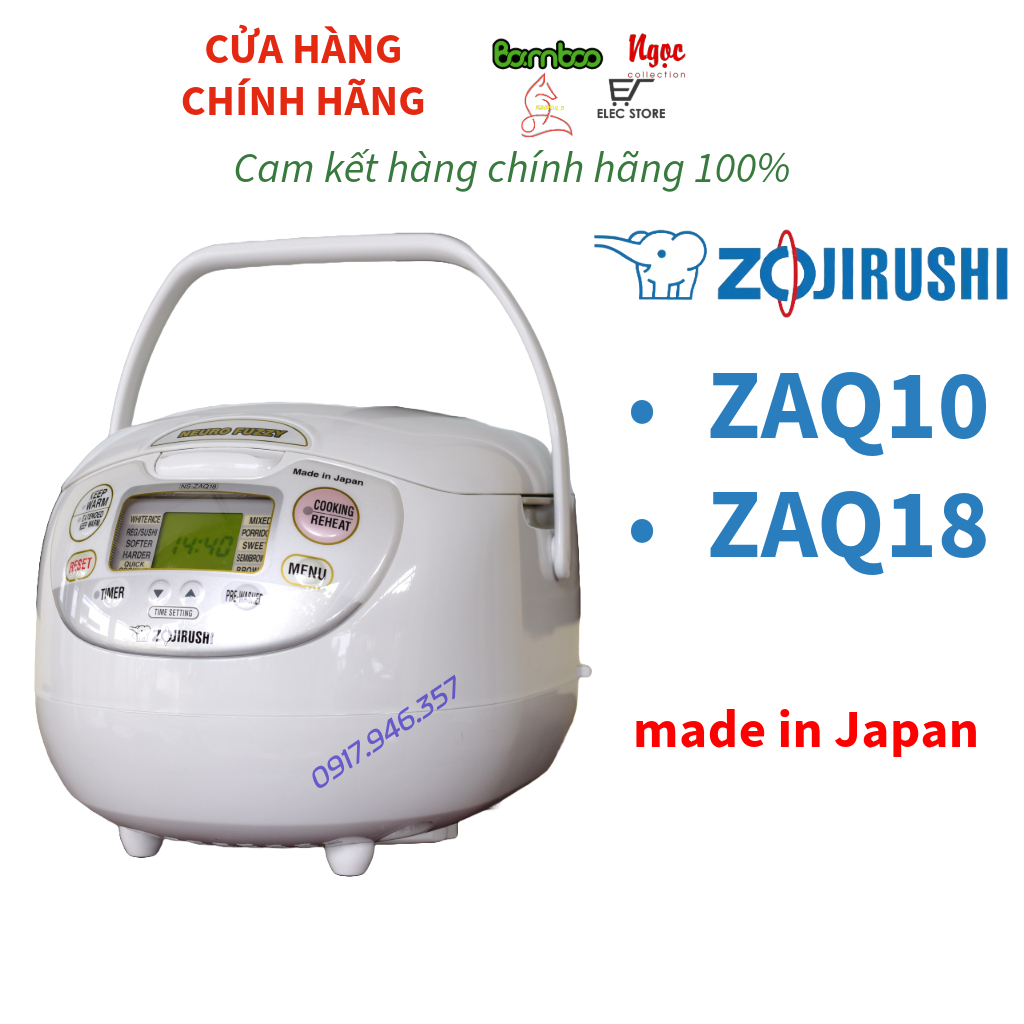 Nồi cơm điện tử Zojirushi ZONC-NS-ZAQ18 - NHẬT BẢN | Shopee Việt Nam
