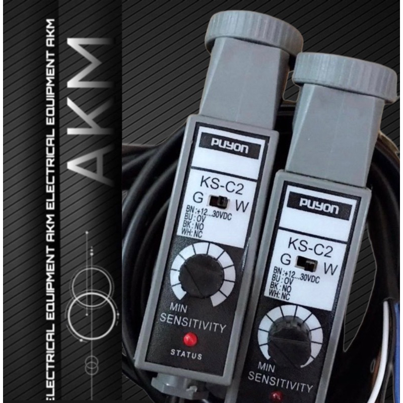 Cảm biến KS-C2W,cảm biến màu điện tử KS-C2W,cảm biến quang KSC2W,cảm biến đọc màu,vạch màu,cảm ...