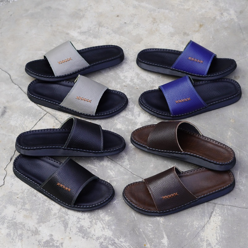 Dép Doctor Quốc Dân Phối X Halita, Full Da B.Ò, Khâu Chỉ Toàn Bộ, Đế ...