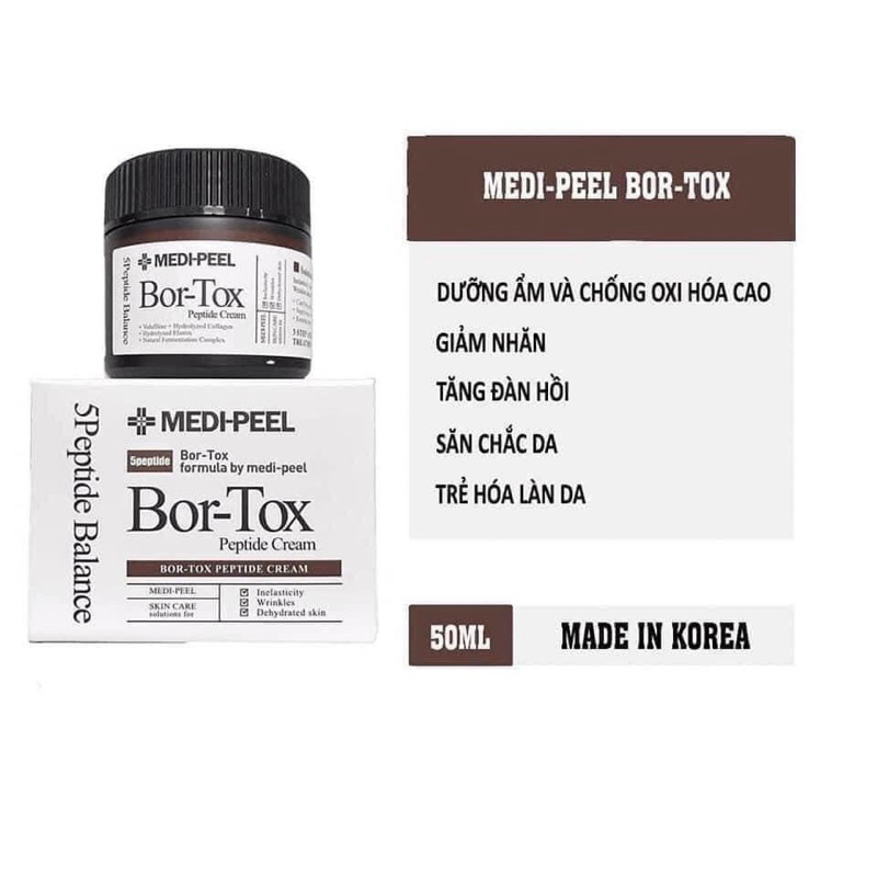 KEM DƯỠNG 𝗠𝗘𝗗𝗜𝗣𝗘𝗘𝗟 𝗕𝗢𝗥𝗧𝗢𝗫 𝗣𝗘𝗣𝗧𝗜𝗗𝗘 𝗖𝗥𝗘𝗔𝗠 𝗠𝗲𝗱𝗶-𝗣𝗲𝗲𝗹 𝗕𝗢𝗥-𝗧𝗢𝗫 | Shopee Việt Nam