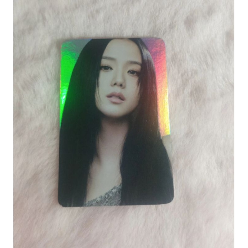 Card off Jisoo BlackPink đợt Bornpink holo | Shopee Việt Nam