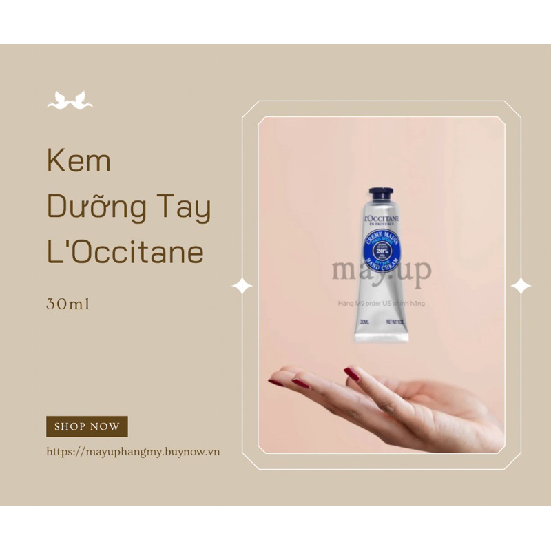 [Hàng Mỹ - Bill Mỹ L'Occitane Hand Cream - Kem Dưỡng Tay L’Occitane, 30ml | Shopee Việt Nam