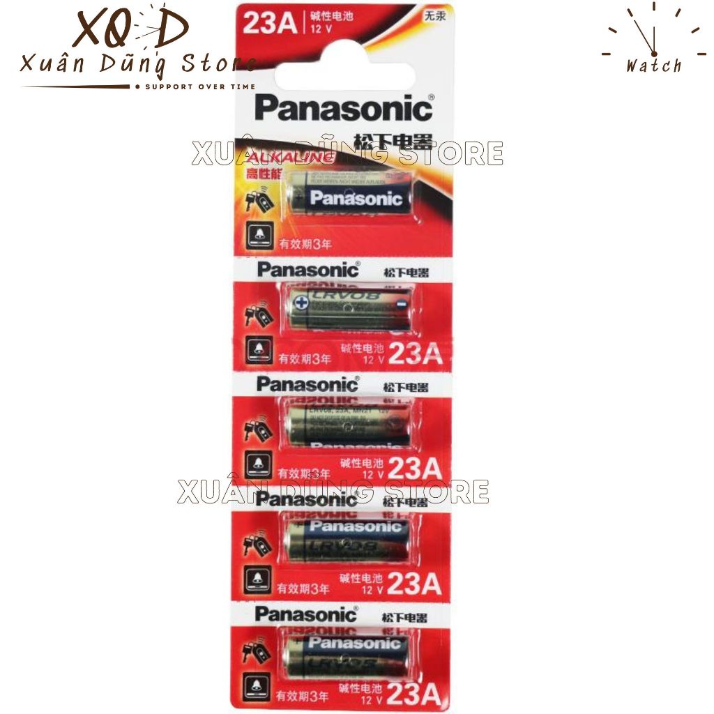 Pin Alkaline 23A Panasonic 12V - Chuyên dùng cho Remote RF, Cửa cuốn ...