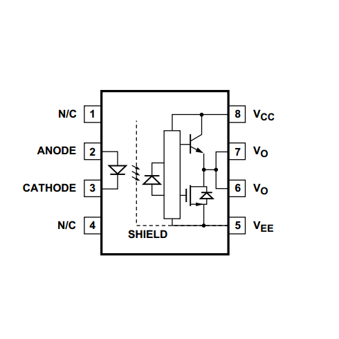 IC OPTO cách ly quang HCPL3120 SOP-8 điều khiển IGBT | Shopee Việt Nam