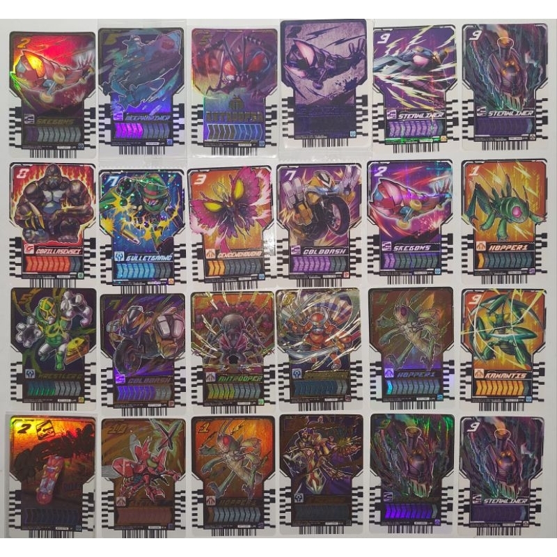 [TẶNG SLEEVES] Thẻ Bài EX P UR Ride Chemy Cards Kamen Rider Gotchard ...